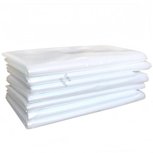 【高品質の温室カバー】：透明な温室用プラスチックは、最高の温室環境、耐引裂性、優れた強度と靭性、および耐久性を生み出すために、高品質の柔軟なポリエチレンで作られています【家庭用 ビニールハウス植物マルチの用途】：植物をプラスチック製の植物マ...