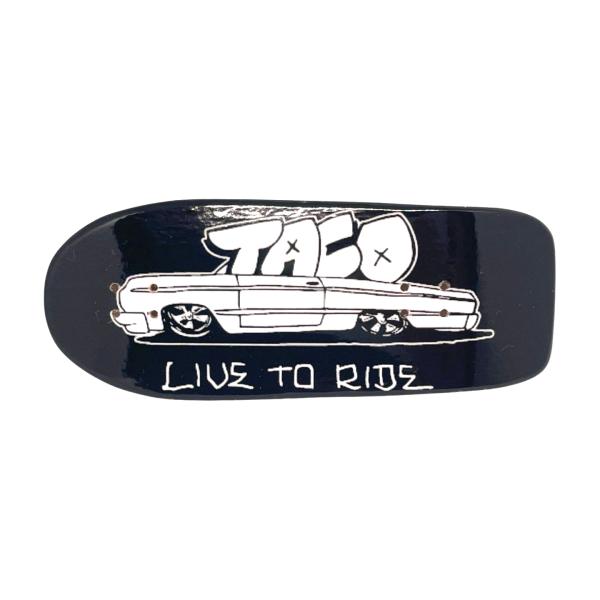 Feel Irie × Tacoride＜Tacoride　シグネチャーモデル＞FeelIrieオリジナルモールドを使用して作った木製デッキです。ウィールベース、キックの長さ、テールの長さ、使用感などオールドスクールデッキの特徴を再現するこ...