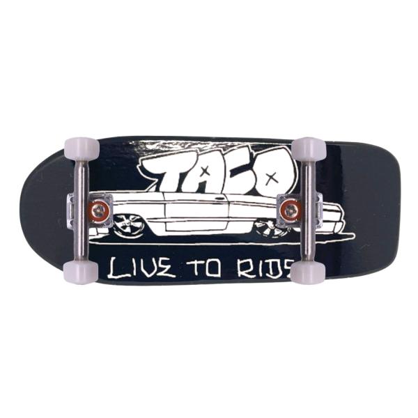 Feel Irie × Tacoride＜Tacoride　シグネチャーモデル＞FeelIrieオリジナルモールドを使用して作った木製デッキです。ウィールベース、キックの長さ、テールの長さ、使用感などオールドスクールデッキの特徴を再現するこ...