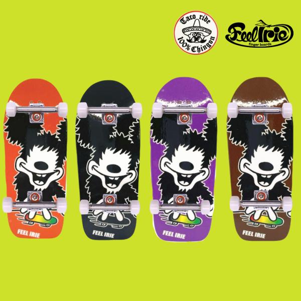 Feel Irie × Tacoride＜Tacoride　シグネチャーモデル＞FeelIrieオリジナルモールドを使用して作った木製デッキです。ウィールベース、キックの長さ、テールの長さ、使用感などオールドスクールデッキの特徴を再現するこ...