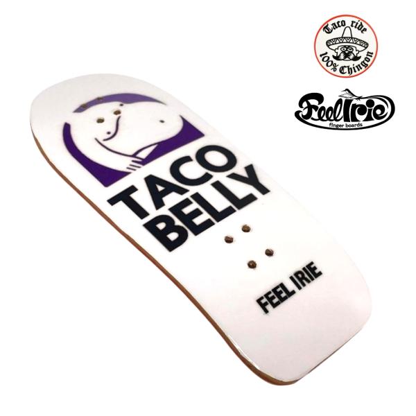 Feel Irie × Tacoride＜Tacoride　シグネチャーモデル＞FeelIrieオリジナルモールドを使用して作った木製デッキです。ウィールベース、キックの長さ、テールの長さ、使用感などオールドスクールデッキの特徴を再現するこ...