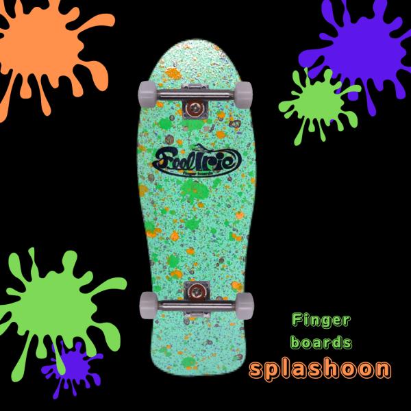 オールドスクールの代表的なシェイプを再現した木製デッキです。見た目はもちろん、持っていて気分が上がる逸品です。コンプリートセットでお届けいたしますので、組み立ててすぐに遊んでいただけます。Size：約98mm × 約33mmKick：Mid...