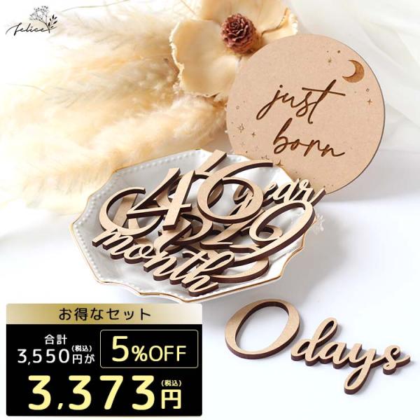 送料無料 / 出産から毎年・毎月・毎日の日々の大切なご記念を彩るお得なセット 爆買
