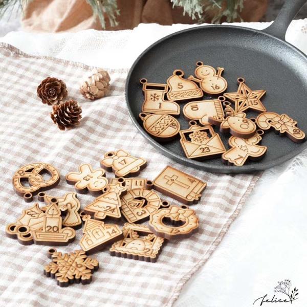 送料無料 / アドベントカレンダータグ / 簡単 / インスタ映え 爆買