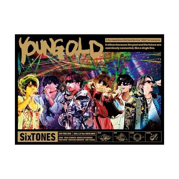 【発売日：2025年10月29日】SixTONES (ストーンズ すとーんず)2025年10月29日 発売DVD:11.Golden2.PUNK STAR3.Waves Crash4.DON-DON-DON5.Dance All Night...
