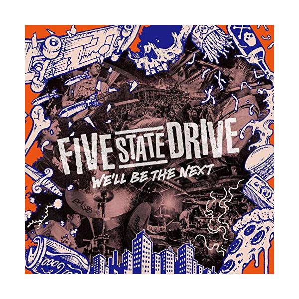 【発売日：2019年06月19日】FIVE STATE DRIVE (ファイブステイトドライブ ふぁいぶすていとどらいぶ)2019年6月19日 発売THE NINTH APOLLO所属で話題の名古屋発 4ピース スカパンクバンド、FIVE ...