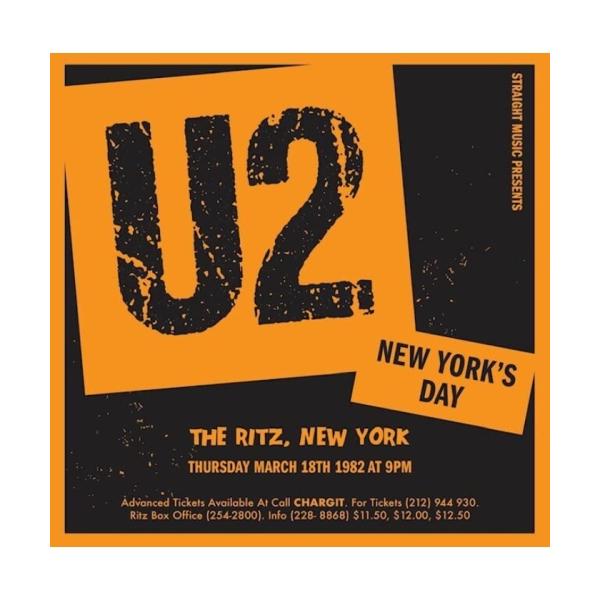 【発売日：2023年03月15日】U2 (ユーツー ゆーつー)2023年3月15日 発売1981年に2ndアルバム『October』をリリースし、81年から始まった”October Tour”の終盤、82年3月17日のニューヨーク・ザ・リッ...