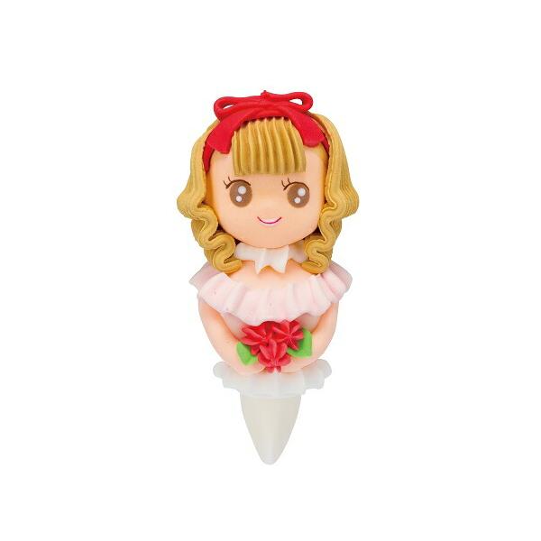 商品名　　ドレスドール・ローズ姫２原材料名　砂糖、コンスターチ、澱粉、水飴、植物性油脂、ゼラチン、着色料(赤3、黄5、赤102、黄4、青１、カカオ)個数　　　１個保存方法　常温原産国名　ベトナム輸入者　　アートキャンディ株式会社販売者　　株...