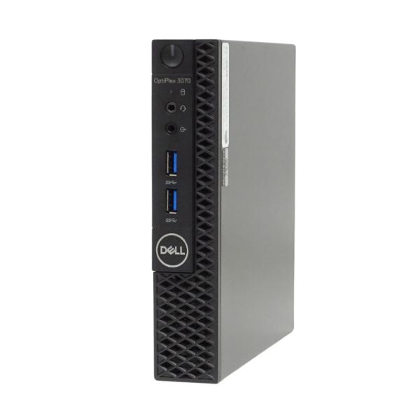 【主な仕様】DELL OptiPlex 3070 Micro●OS　Windows11 Pro ●CPU　第8世代 Core i3-8100T 3.1GHz 4コア●メモリ　8GB●ストレージ　128GB SSD（PCIe NVMe M.2...
