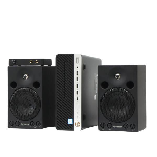 【主な仕様】●PC　HP ProDesk 600 G4 SFF●モニタースピーカー　YAMAHA MSP3●USBオーディオインターフェース　Creative Labs SB1240●OS　Windows11 Pro●CPU　第8世代 Co...