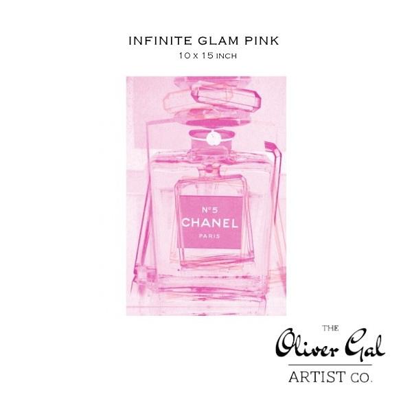 ブランドOliver Gal（オリバー・ガル） デザインInfinite Glam Pink スタイル14767 サイズ10×15インチ（25.4cm×38.1cm） オリバーガルの絵がお部屋にあるだけでスタイリッシュに激変！！セレブやお洒...
