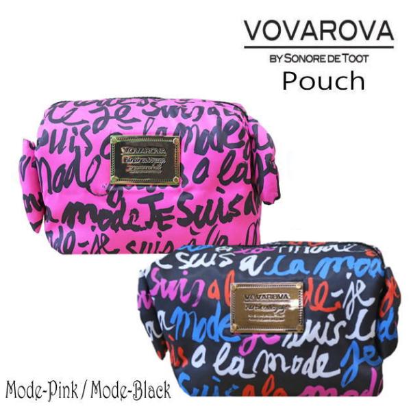 ブランド  VOVAROVA（ボバロバ）デザイン  Mode-Pink／Mode-Blackサイズ  ヨコ170mm×タテ100mm×マチ100mm仕様  内ポケット（ファスナー付き）×1内ポケット（ファスナー無し）×2追記ぷっくりフォルム...