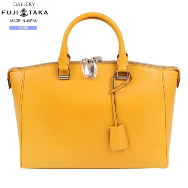 商品名：日本製 本革 オーブ 南京錠付き レザー ビジネスバッグ A4ジャストブランド：FUJITAKA生産国：日本サイズ：実寸ー高さ28cm×幅39cm×マチ10cm持ち手 立ち上がりー11cm重量ー約1130g※多少の誤差はご了承下さい...