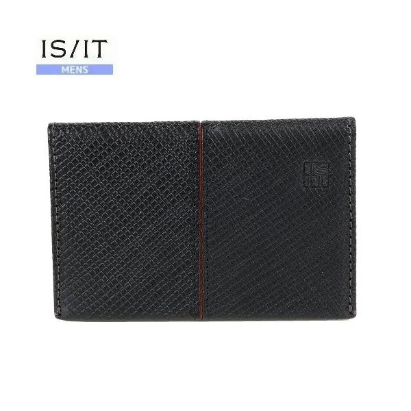 商品名：本革 ハッピーピッグ レザー カードケースブランド：IS/IT生産国：ベトナムサイズ：実寸ー高さ7.2cm×幅11cm×マチ1cm重量ー約50g※多少の誤差はご了承下さい。素材：豚革カラー：ブラック系【モニタの環境によって色が異なる...