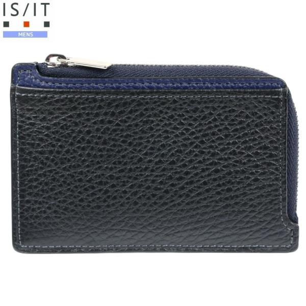 商品名：本革 ウエスト イタリアンシュリンクレザー 薄型 カードケース＆小銭入れブランド：IS/IT生産国：中国サイズ：実寸ー高さ7.6cm×幅11.6cm×マチ2cm重量ー約45g※多少の誤差はご了承下さい。素材：牛革カラー：ブラック系【...