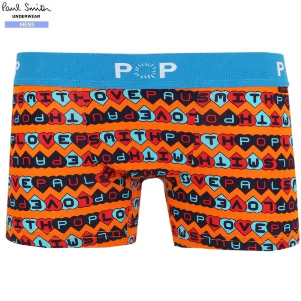 商品名：POP "ハートロゴ" ローライズ ボクサーパンツ LOWRISE BOXERブランド：Paul Smith生産国：中国サイズ：表記サイズーMウエスト76〜84cm表記サイズーLウエスト84〜94cm素材：身生地：綿95%　ポリウレ...