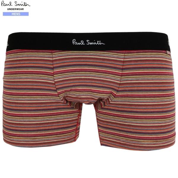 商品名："シグネチャーストライプ" ローライズ ボクサーパンツ LOWRISE BOXERブランド：Paul Smith生産国：中国サイズ：表記サイズーMウエスト76〜84cm表記サイズーLウエスト84〜94cm素材：身生地：綿95%　ポリ...