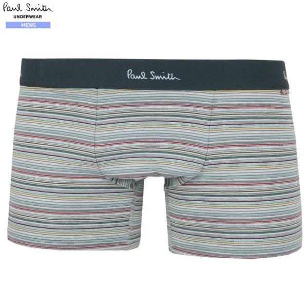 商品名："シグネチャーストライプ" ローライズ ボクサーパンツ LOWRISE BOXERブランド：Paul Smith生産国：中国サイズ：表記サイズーMウエスト76〜84cm表記サイズーLウエスト84〜94cm素材：身生地：綿95%　ポリ...