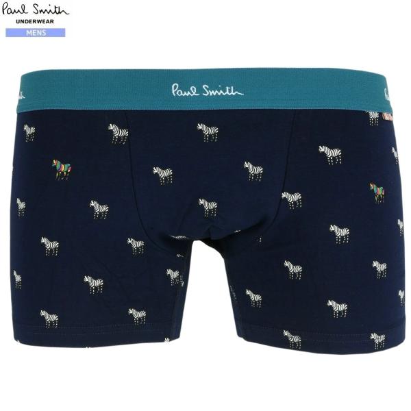 商品名："Zebra" ローライズ ボクサーパンツ LOWRISE BOXERブランド：Paul Smith生産国：中国サイズ：表記サイズーLウエスト84〜94cm素材：身生地：綿95%　ポリウレタン5%ウエストゴム部：ナイロン65%　ポリ...