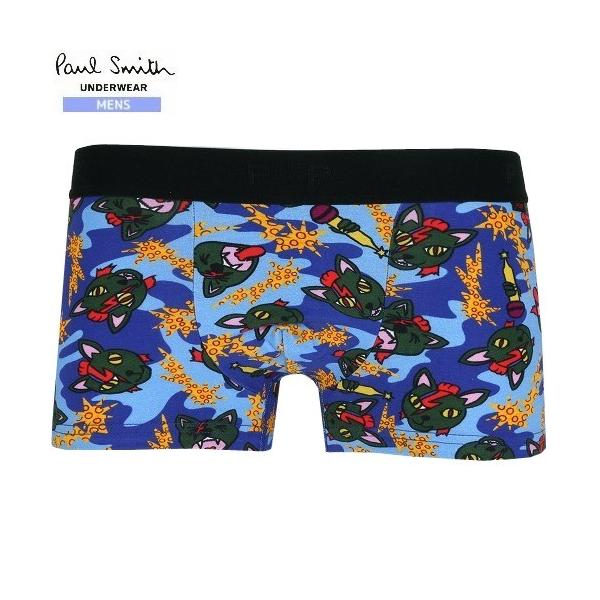 商品名：POP Flash Cat プリント ローライズ ボクサーパンツ LOWRISE BOXERブランド：Paul Smith生産国：中国サイズ：表記サイズーMウエスト76〜84cm素材：身生地：綿95%　ポリウレタン5%ウエストゴム部...