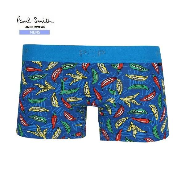 商品名：POP ペッパー＆マウス ローライズ ボクサーパンツ LOWRISE BOXERブランド：Paul Smith生産国：中国サイズ：表記サイズーMウエスト76〜84cm素材：身生地：綿95%　ポリウレタン5%ウエストゴム部：ポリエステ...