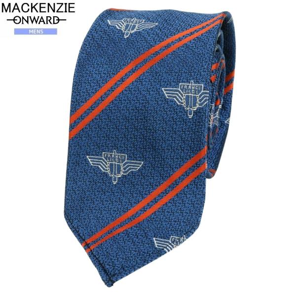 商品名：Blue Label French Chic シルク ネクタイブランド：MACKENZIE生産国：中国サイズ：実寸ー大剣先7cm※多少の誤差はご了承下さい。素材：シルク100%カラー：ブルー系【モニタの環境によって色が異なる場合があ...