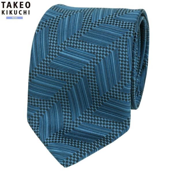 商品名： 日本製 ハンドメイド 【THE FLAGSHIP】 ランダム綾紋様 シルク ネクタイブランド：TAKEO KIKUCHI生産国：日本サイズ：実寸ー大剣先8cm※多少の誤差はご了承下さい。素材：シルク100%カラー：ブルーグリーン系...