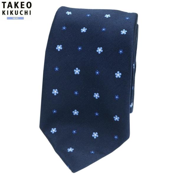 商品名：ウォッシャブル＆ICカードポケット ネクタイブランド：TAKEO KIKUCHI生産国：中国サイズ：実寸ー大剣先8cm※多少の誤差はご了承下さい。素材：ポリエステル100%カラー：ネイビー系【モニタの環境によって色が異なる場合があり...