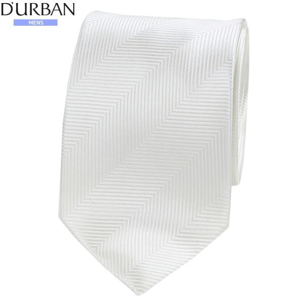 商品名：【FORMAL】日本製 ヘリンボーン シルク ネクタイブランド：D'URBAN生産国：日本サイズ：実寸ー大剣先7.5cm※多少の誤差はご了承下さい。素材：シルク100%カラー：ホワイト系【モニタの環境によって色が異なる場合があります...