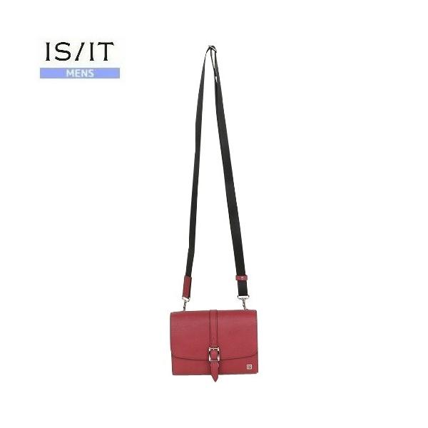 商品名：本革 マルチポシェット レザー ショルダーバッグブランド：IS/IT生産国：中国サイズ：実寸ー高さ13cm×幅19cm×マチ5cm重量ー約335g※多少の誤差はご了承下さい。素材：牛革カラー：ワインレッド系【モニタの環境によって色が...