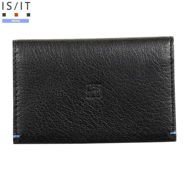 商品名：本革 カブラ レザー 薄型 名刺入れブランド：IS/IT生産国：中国サイズ：実寸ー高さ7.3cm×幅10.8cm×マチ1.1cm重量ー約35g※多少の誤差はご了承下さい。素材：やぎ革　牛革カラー：ブラック系【モニタの環境によって色が...