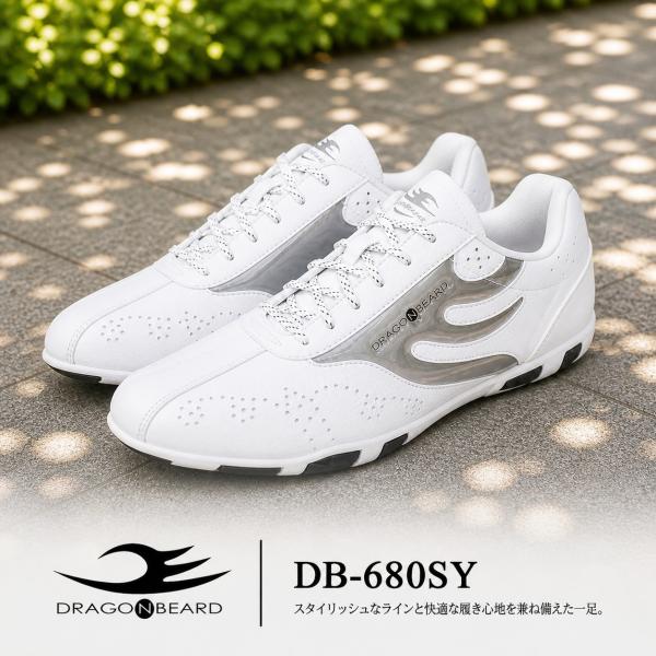 【DRAGON BEARD CLASSIC 72SN】上位人気モデルをスネーク型押し素材を使用することで、さらにブラッシュアップしたモデル。レザー本来のマテリアル感を堪能できるスポーティーな細身スタイルで、ヒール部まで巻き上げたドライビング...