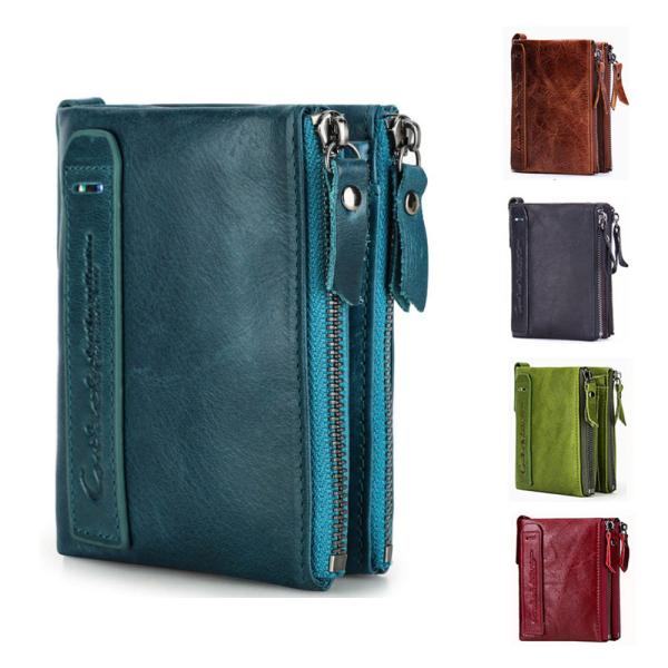 メイン素材: レザー 表地: レザー 留め具の種類: スナップボタン 【サイズ】: (約)縦12cm・横9.5cm・厚さ3.5cm【仕様】:札入れ×1 カード入れ×7 ファスナー付きポケット(小銭入れ)×2 フリーポケット×1 【小銭が取り...