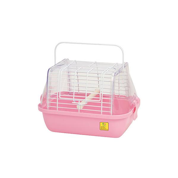 おでかけ、通院、お掃除に！小動物・小鳥のためのSサイズのキャリー・軽量でシンプル。持ち運びに便利なキャリーです。・サイドパネルが透明で中が良く見え風除けにも役立ちます。・ハムスターや小鳥の移動用に！・組み立てサイズ：Ｗ242×Ｄ165×Ｈ1...