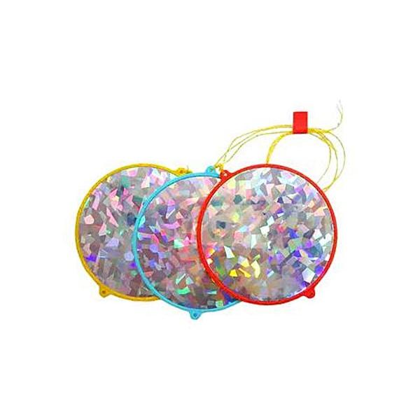 ●特長・光の乱反射で鳥を威嚇します●仕様・直径：9.5mm・重量：15g・3色1セット