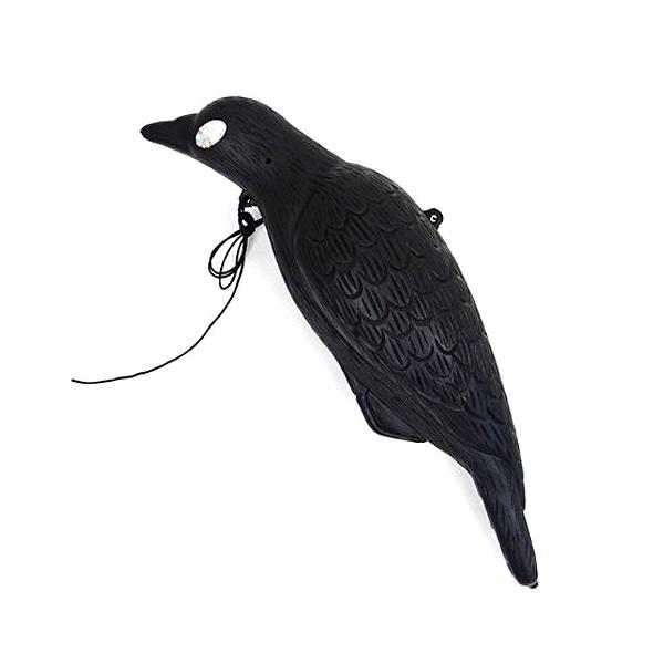 ●特長・カラス除けの定番、大型カラスです・全長約４９ｃｍの大型サイズ●仕様・サイズ：全長約49cm・材質：スチロール樹脂、PET、他