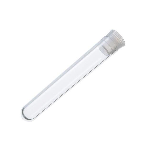 ●特長・透明度が高い蓋付チューブで、少量のサンプル保存に便利です●用途・保存容器として●材質・本体：ポリスチレン●仕様・タイプ：押し蓋式・呼称：φ14.5×83・本体サイズ：外径15mm×全長90mm