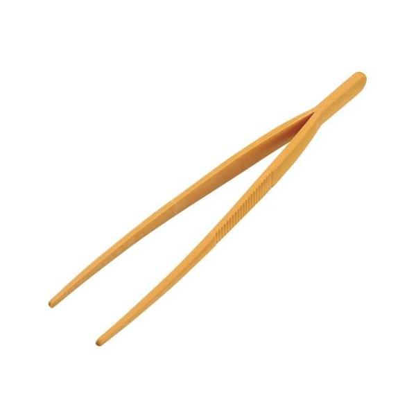 ●特長・掴み部分（指が触れる部分）は、すべり止め付です●用途・細かいものの摘みに●材質・本体：アセタール●仕様・先端：刻み歯なし