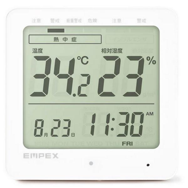 ●特長・多彩な情報がこの1台でわかる多機能デジタル温度・湿度計・置き、壁掛け、背面マグネットの3つの設置タイプで、お好みの場所に設置することができます。※熱中症アラーム（ピピピ音）はボタンを押すと一時的に鳴り止みますが、アラーム状態が続くと...