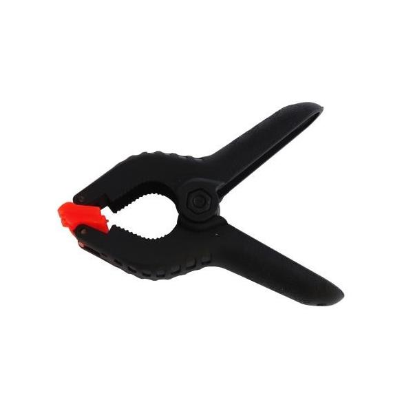 ●特長・軽量タイプのスプリングクランプです・サイズバリエーションがあります●用途・加工材の固定に●材質・本体：ナイロン●仕様・口開：25mm