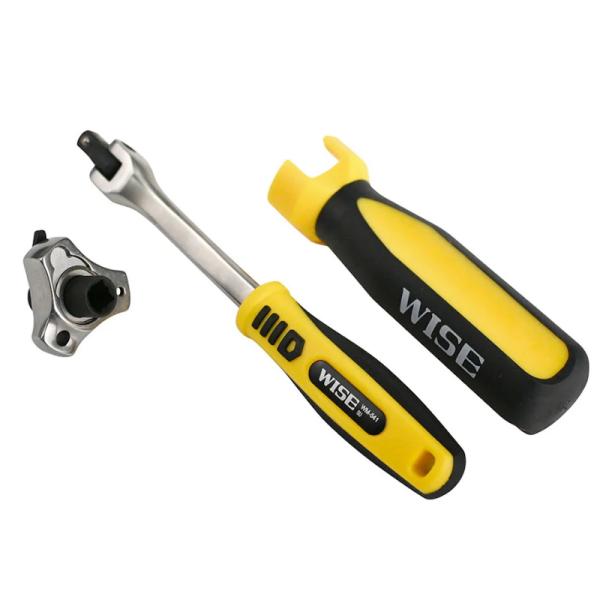 ●特長・この一本で、ラチェットドライバー（ドライバーグリップ）、パームラチェット、ラチェットハンドル（ハンドル）の3通りの使い方が可能です。●用途・自動車整備、工場整備、各種板金作業など、狭い場所での作業に●仕様・対応ドライブ角：1/4"・...