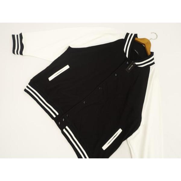 商品説明薄手のスウェット生地で肌あたりがよく、バイカラーで個性を出したスナップ開閉式のジャンパーです。リブ部分のラインがアクセントになっています。新品タグ付きで状態の良い商品です。ブランドvide et boisサイズ8L チェスト:136...