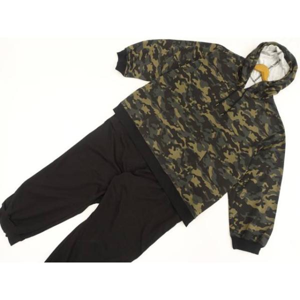 商品説明ポリエステルと綿の混紡素材を使用。ほど良く柔らかで肌触りも良く着心地抜群。スポーツ、カジュアル、ルームウェアなど幅広くお使いいただける万能スウェット上下セットです。新品タグ付きで状態の良い商品です。ブランドvide et boisサ...