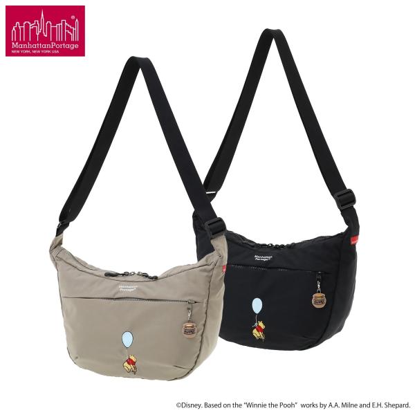 ・フロントには、風船で空を飛ぶ「プーさん」を刺繍で表現・フロントのジッパープーラーにはハニーポットのチャームをプラスした特別仕様・軽量なナイロンタッサーを採用・メイン収納スペースはダブルジッパー仕様・フロントにジッパーポケットを配置・メイン...