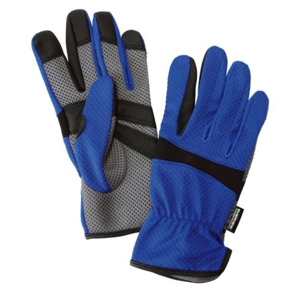 メーカー品番：EBY042-700-S商品仕様：●カラー：ブルー ●サイズ：Sサイズ ●材質：甲/東レ・フィールドセンサーS、掌/ Wメッシュラッセル（ポリエステル100%）、ネオプレーン、PU合皮（ナイロン57%、ポリウレタン43%） ●...