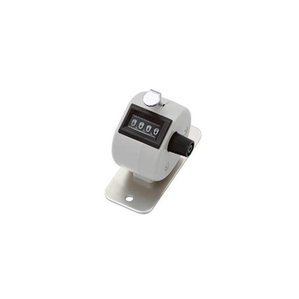 メーカー品番：D1308 数取器（軽量型・台付式）商品仕様：●サイズ：巾4x奥行7x高さ6cm ●材質：樹脂外装・スチール ●重量42g ●4桁表示（0〜9999)、オールリセット機能付 ●取付ベース付在庫に関して：この商品は、【お取り寄せ...