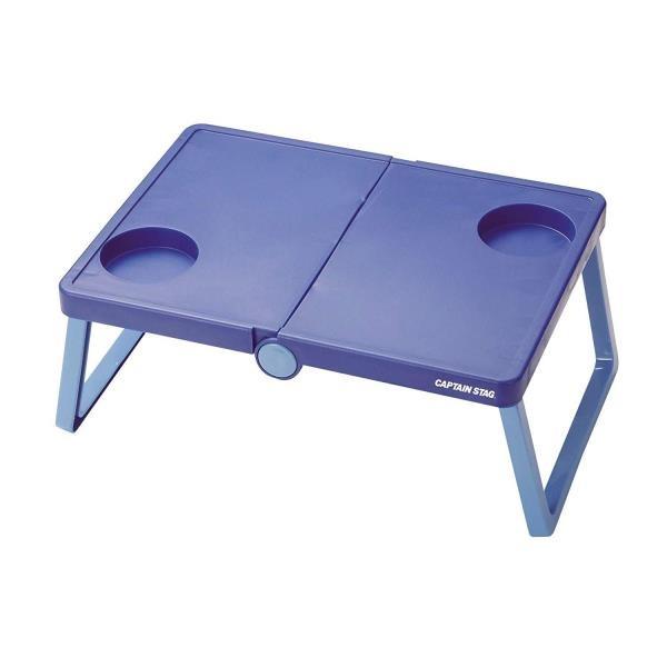 メーカー品番：UM-1908 スタジアム応援にピッタリ！B5収納テーブル（ブルー）商品仕様：●組立サイズ（約）：幅390×奥行250×高さ150mm ●天板部サイズ：約345×250mm ●収納サイズ（約）：幅255×奥行190×厚さ45m...