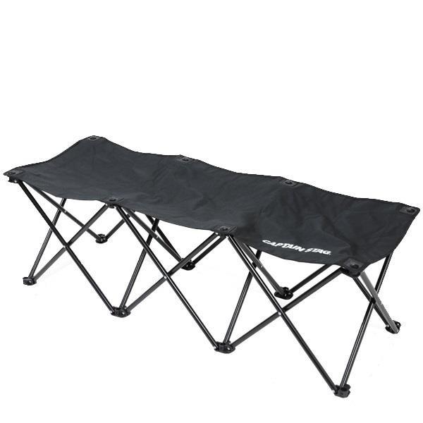 メーカー品番：UC-1679 グラシア コンパクトベンチ 3人掛け (ブラック)商品仕様：●組立サイズ:(約)幅1230×奥行450×高さ400mm、座面の高さ370mm ●収納サイズ:(約)260×135×高さ540mm ●製品重量:(約...