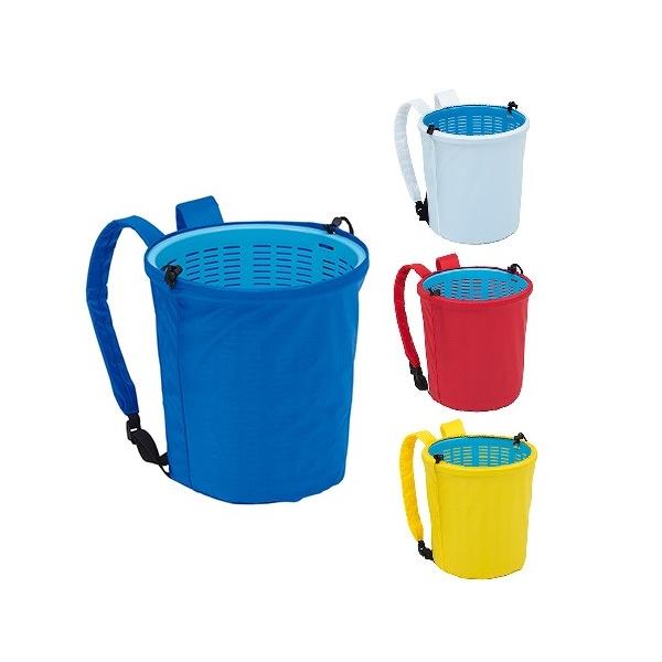 品番：B2766 背負かご商品仕様：●1台 ●直径33×高さ34cm ●重さ870g/台 ●カゴ:ポリエチレン、カバー:ナイロン ●トーエイ製カラー玉最大50個収容可能在庫に関して：この商品は、【お取り寄せ】となる場合がございます。在庫が確...