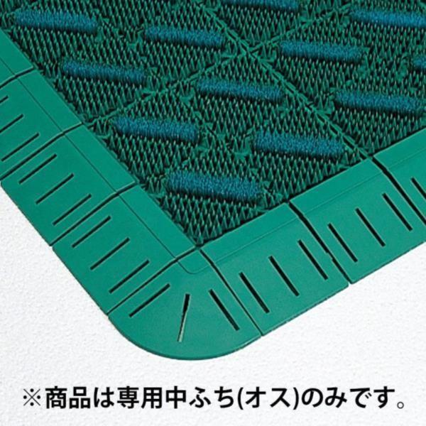 品番：D4207G カラーブラッシュ中ふちオス（グリーン）商品仕様：●素材：（本体）ベース部/特殊ポリエチレン、ブラシ部/ナイロン、（中ふちオス）特殊ポリエチレン ●サイズ：巾7.5×奥行15×厚み2.0m ●重量：50g ●原産国：日本送...